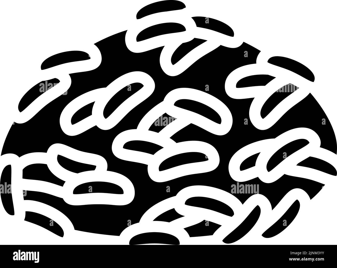 jasmine rice glyph icon vector illustration Stock Vector Image & Art ...