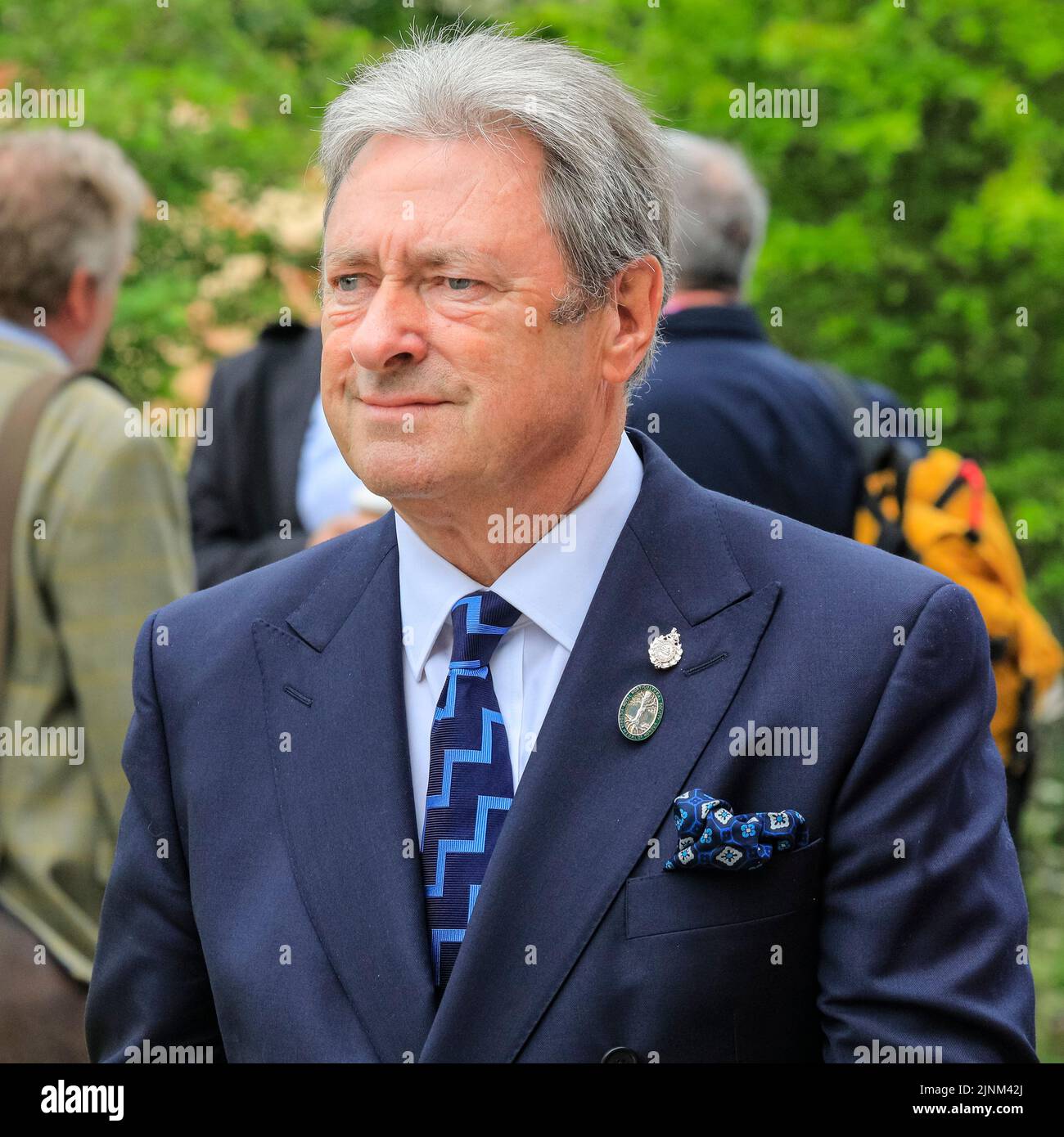 Alan Titchmarch, British gardener, broadcaster, TV presenter and writer ...