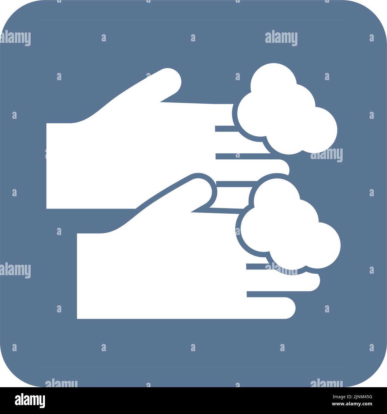 Icon illustration of washing hands with soap Stock Vector Image & Art ...