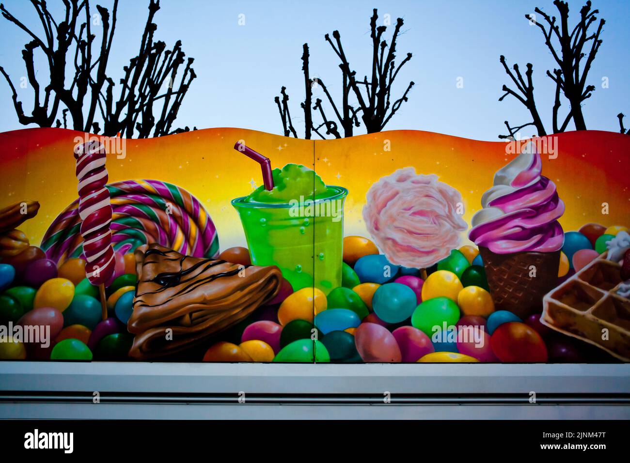 illustration, sweet food, illustrations, sweet foods Stock Photo - Alamy