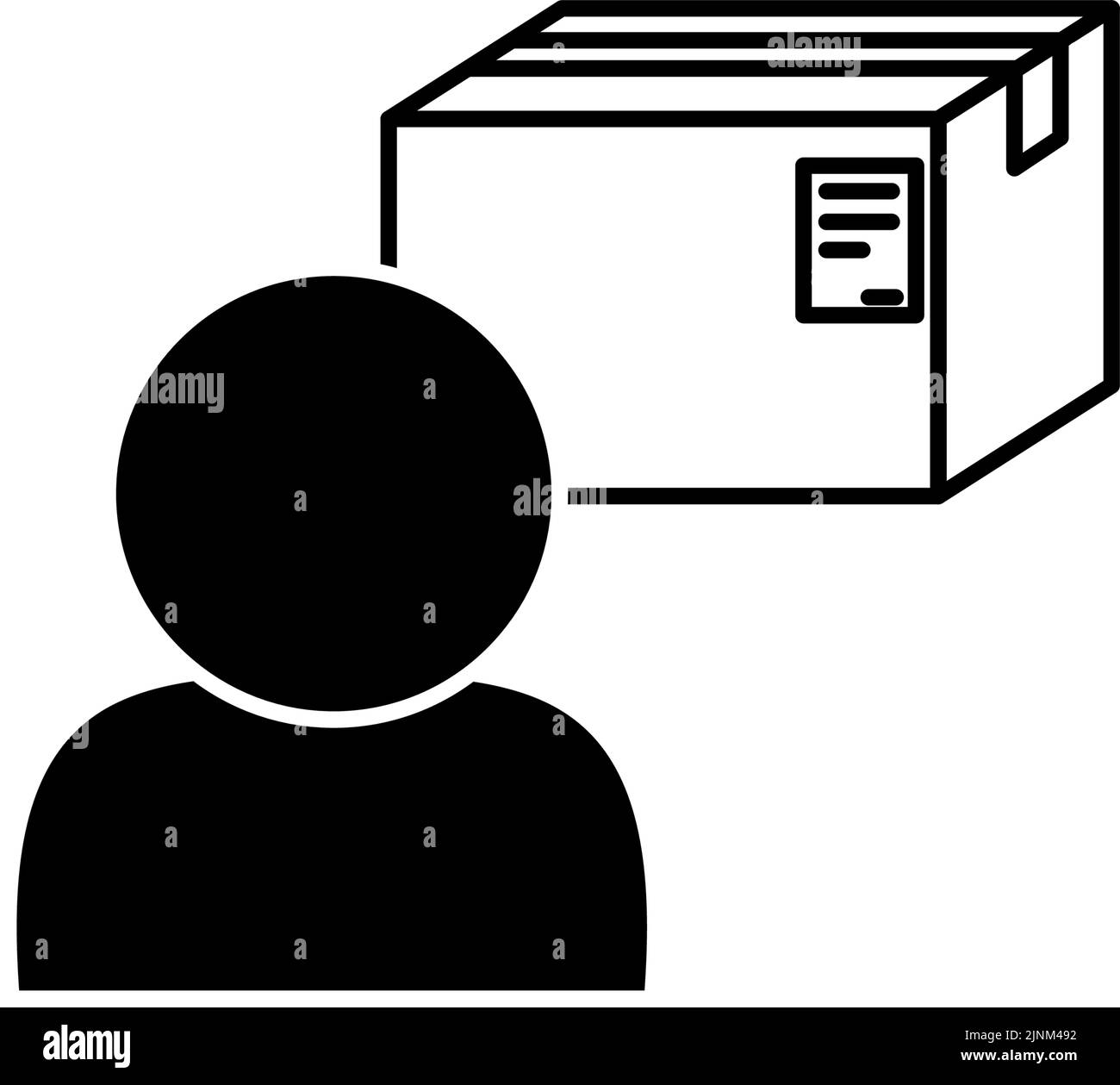 Goods receiving Stock Vector Images - Alamy