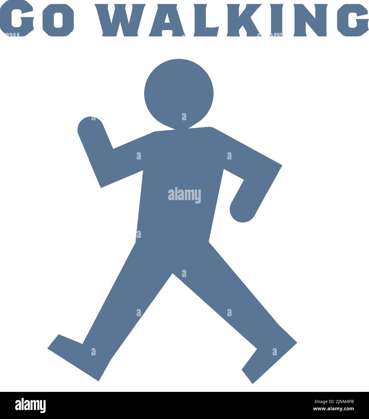 Icon that recommends walking to work Stock Vector Image & Art - Alamy