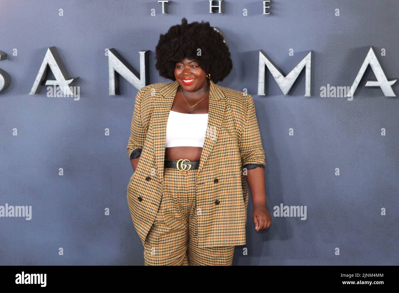 London, UK. Stephanie Yeboah at The Sandman World premiere at the BFI ...