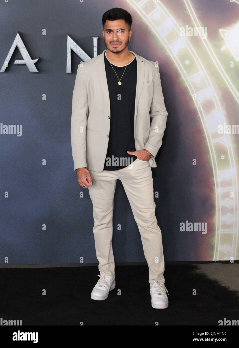 London, UK. Arjun at The Sandman World premiere at the BFI Southbank ...