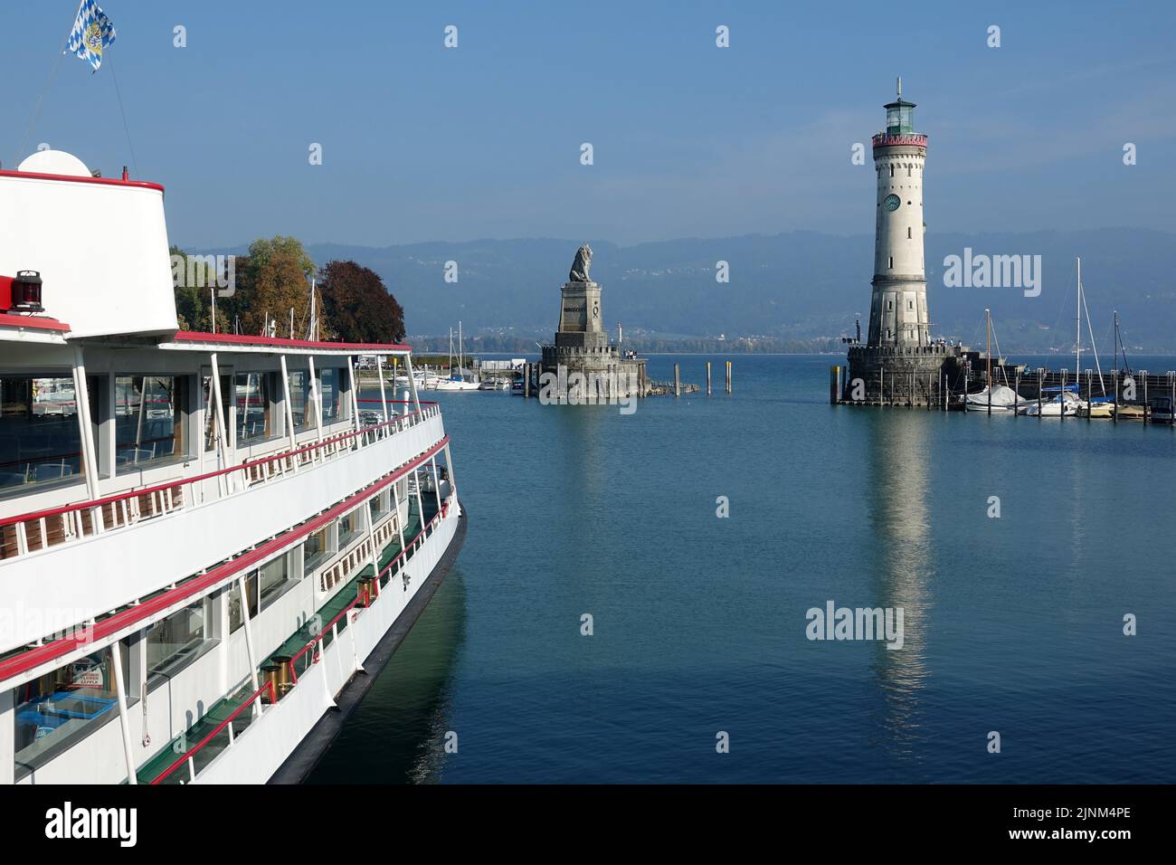 cruise ship, port exit, lindau, cruise liner, cruise ships, exit ports ...