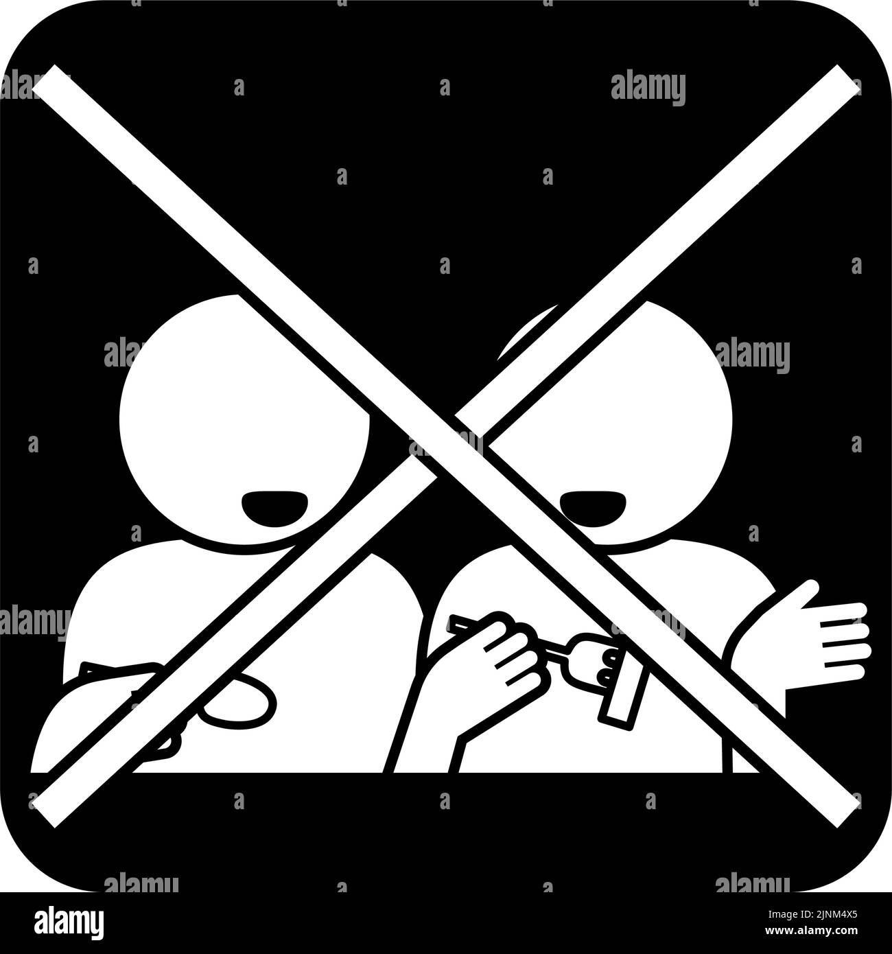 Conversation restaurant Black and White Stock Photos & Images - Alamy