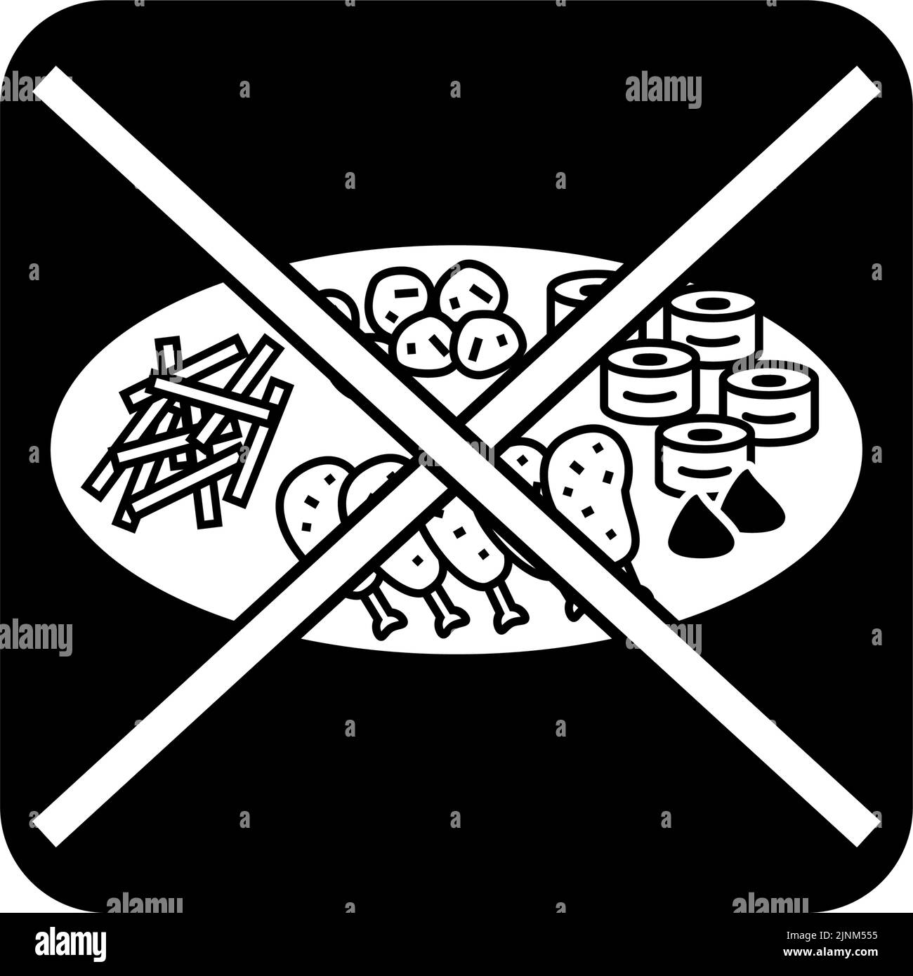 Food platter serving sign Black and White Stock Photos & Images - Alamy