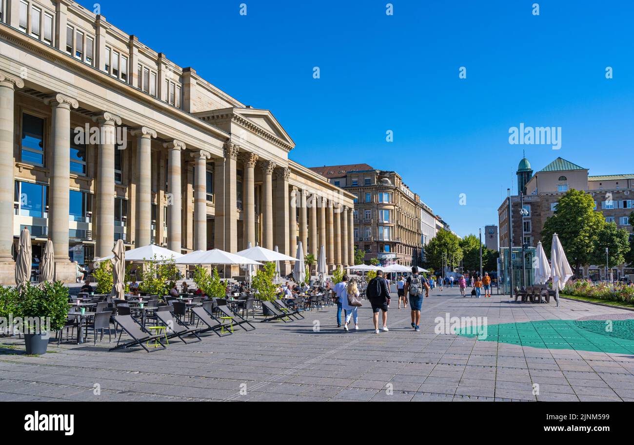 Stuttgart shopping street hi-res stock photography and images - Alamy