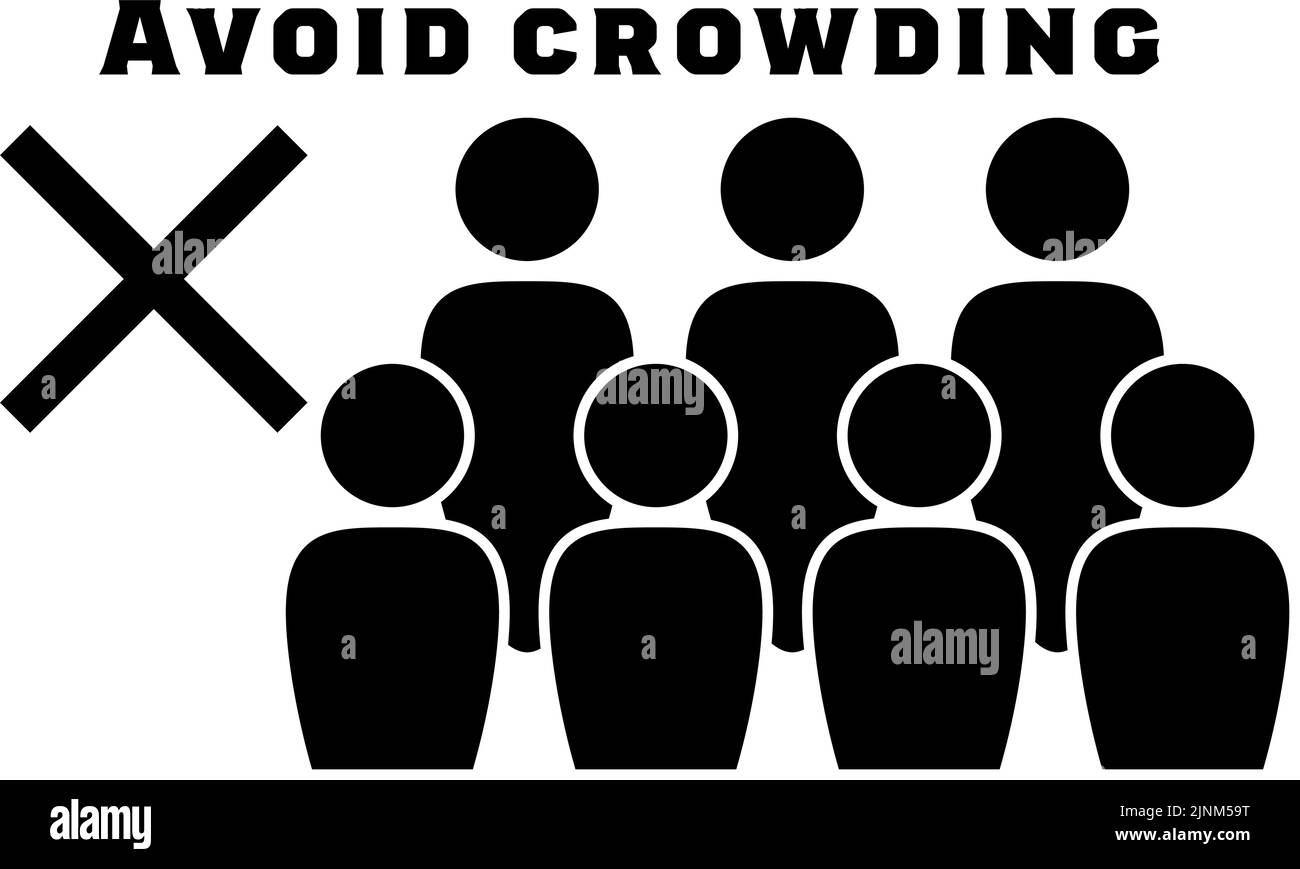 Crowding Stock Vector Images - Alamy