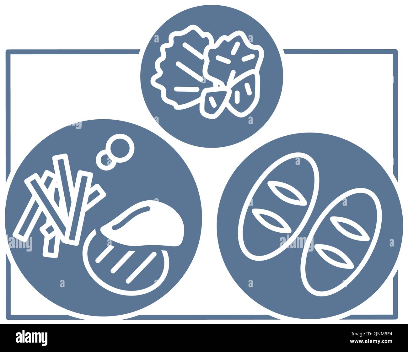 Lunch dinner meal meals Stock Vector Images - Alamy