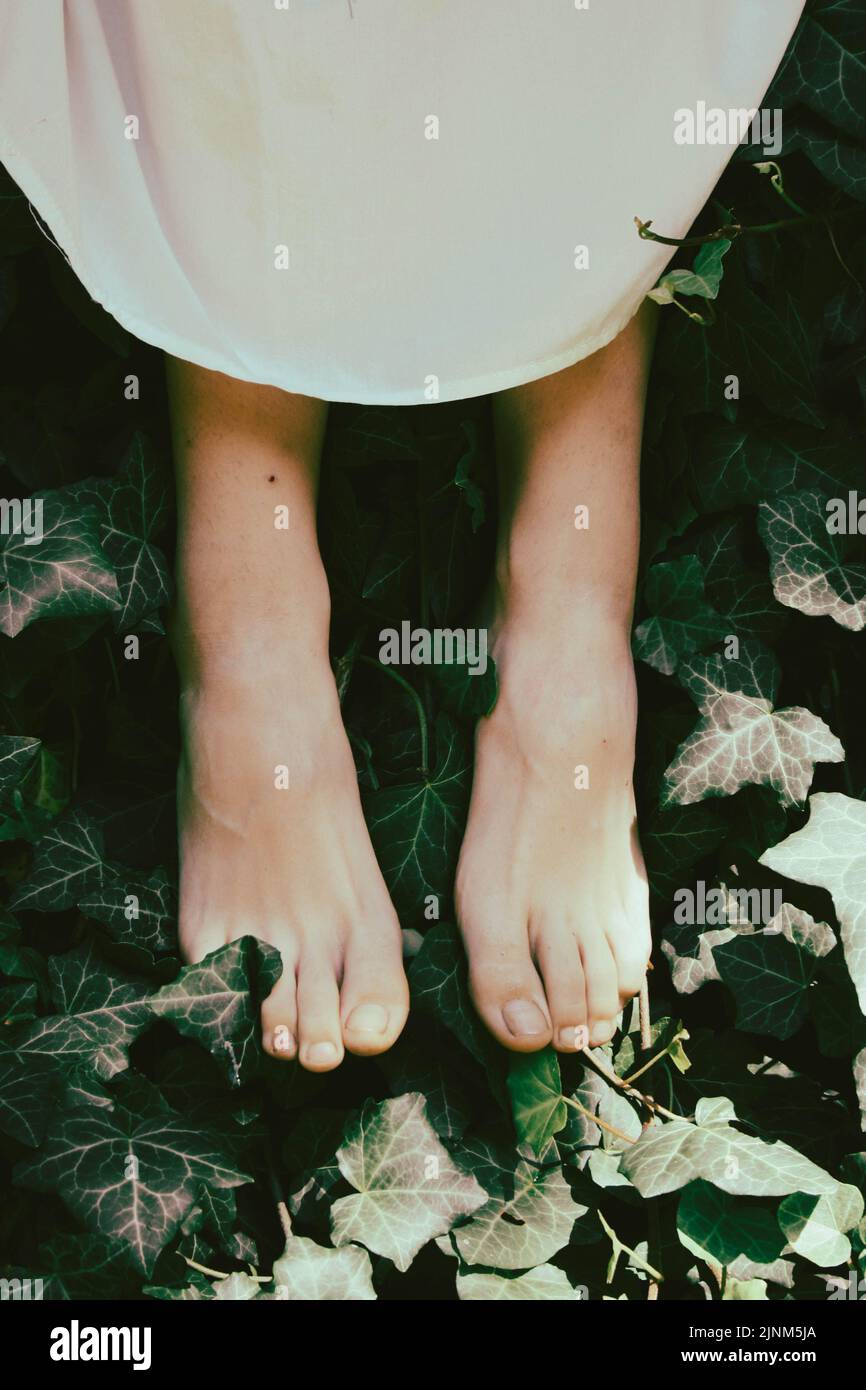 feet of a person Stock Photo - Alamy