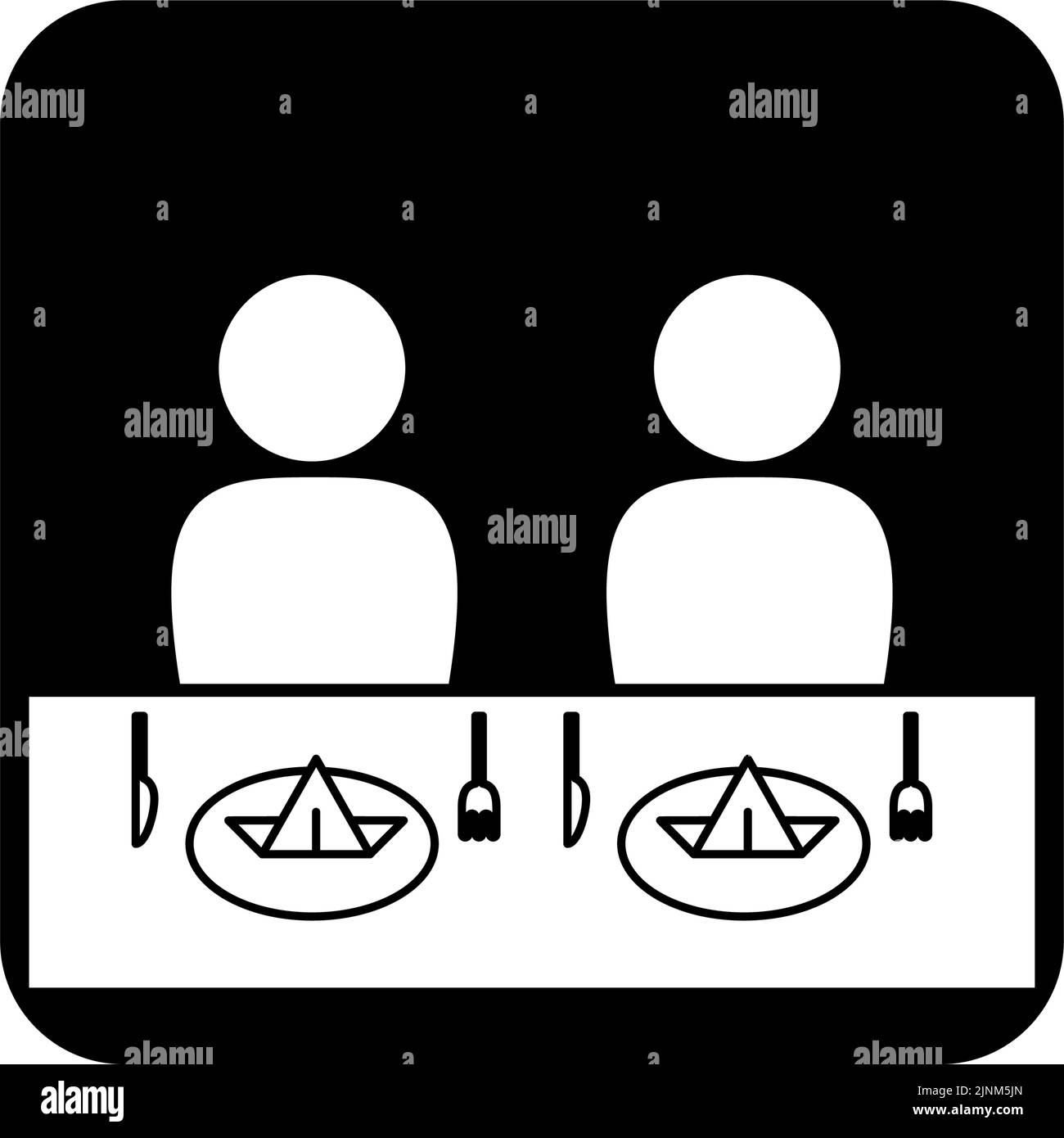 Meals together Black and White Stock Photos & Images - Alamy
