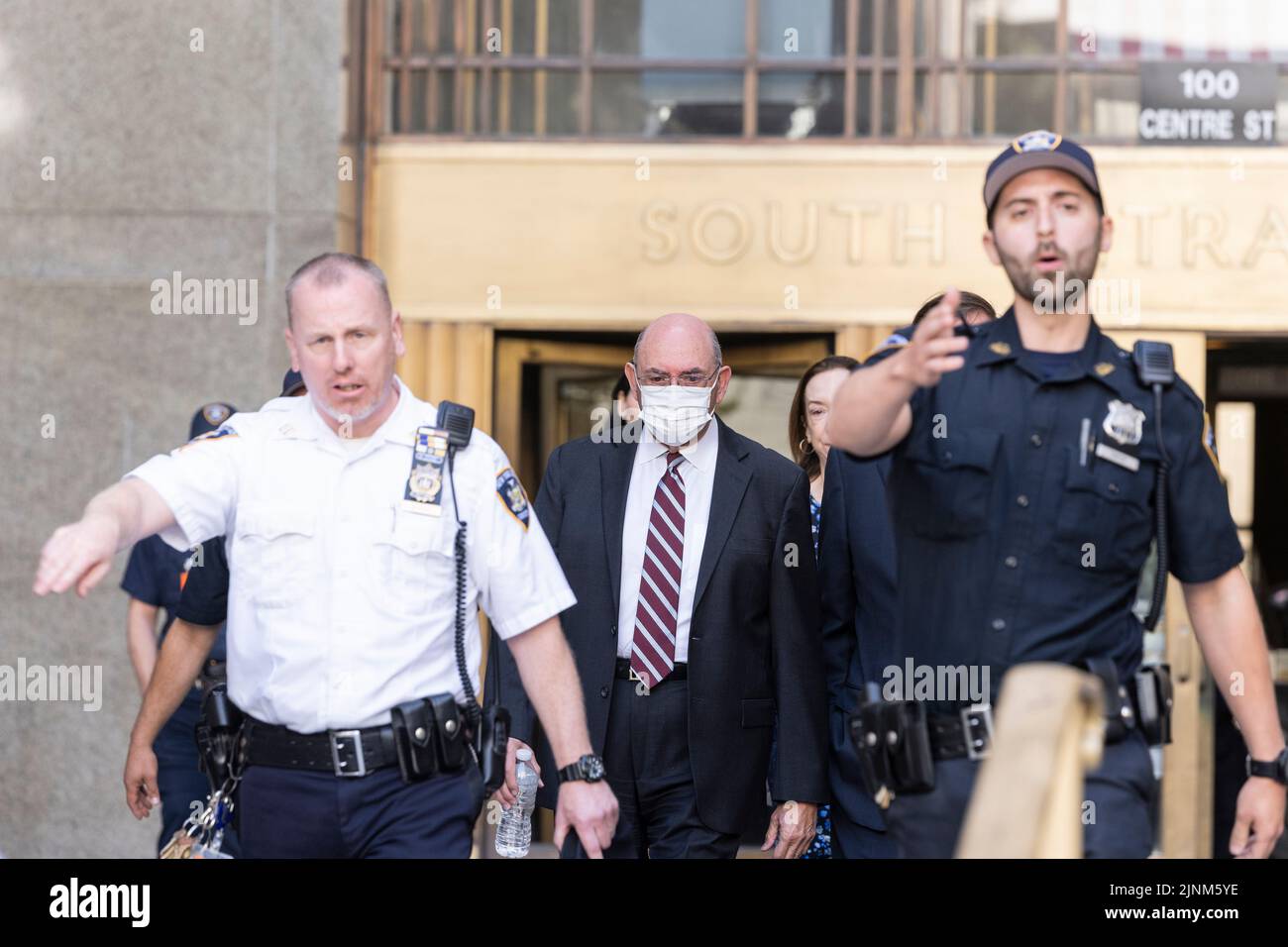 New York, NY - August 12, 2022: Trump Organization's former Chief ...