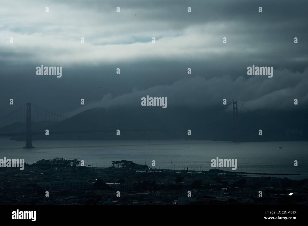 San Francisco, California, USA. 5th Aug, 2022. The Golden Gate Bridge ...