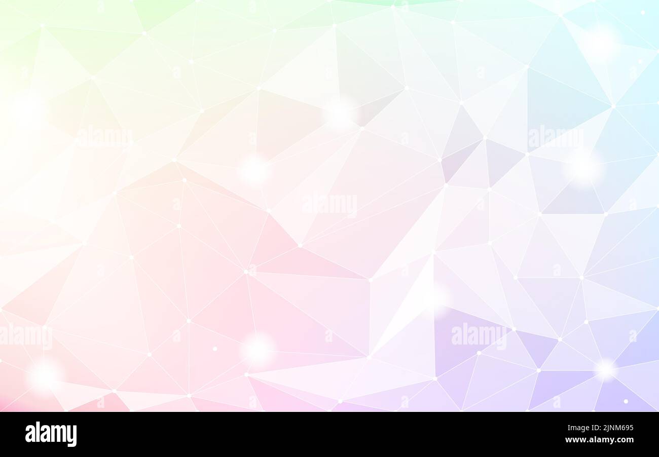 Background material, polygon-like rainbow gradient Stock Vector Image ...