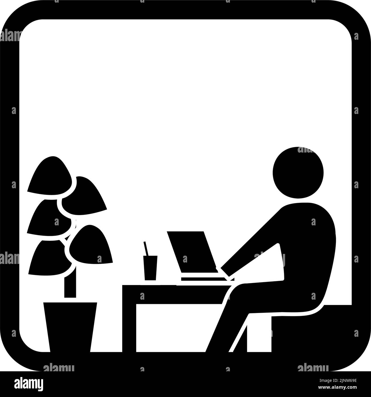 Recommend that you telework icon Stock Vector Image & Art - Alamy