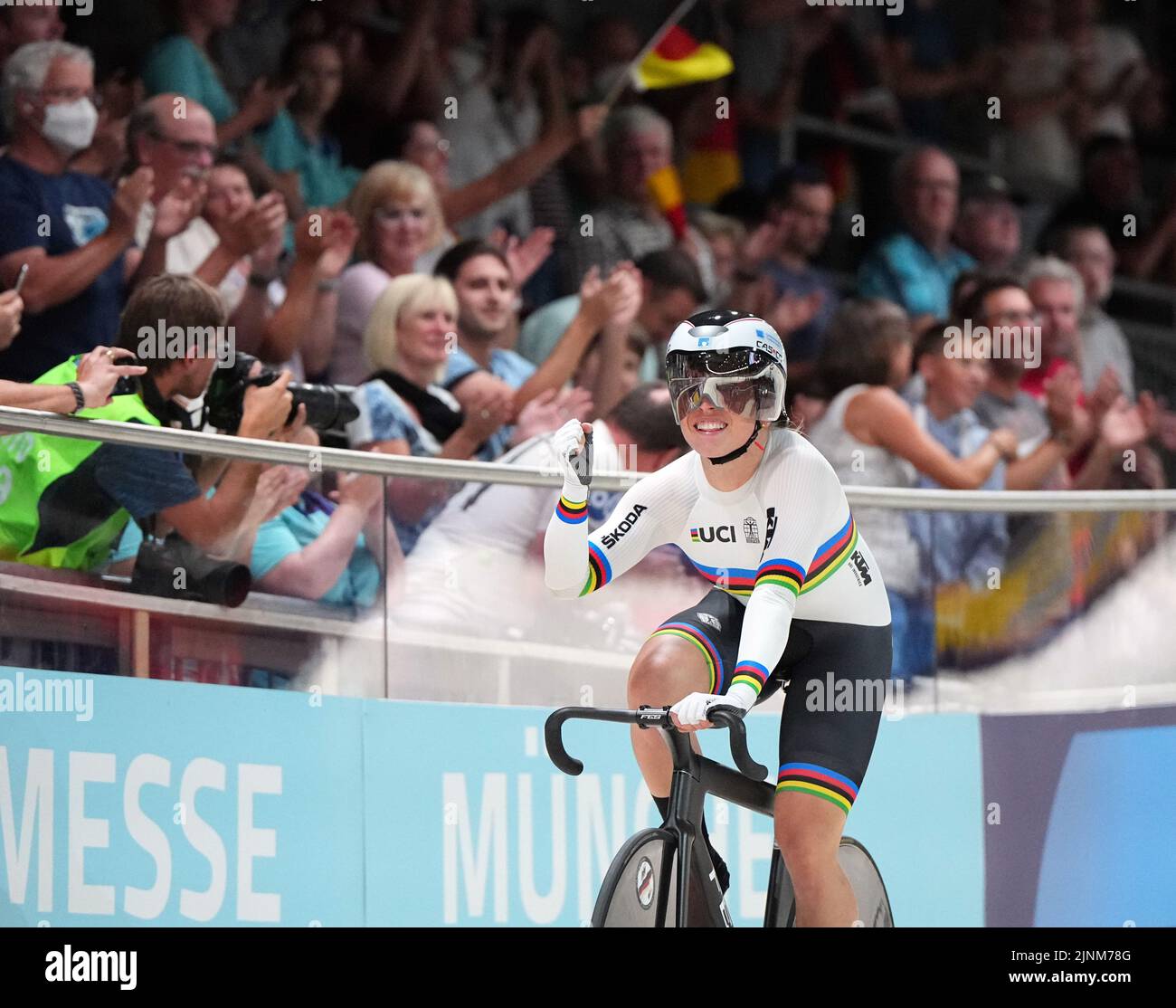 Munich, Germany. 12th Aug, 2022. Track cycling: European Championships ...