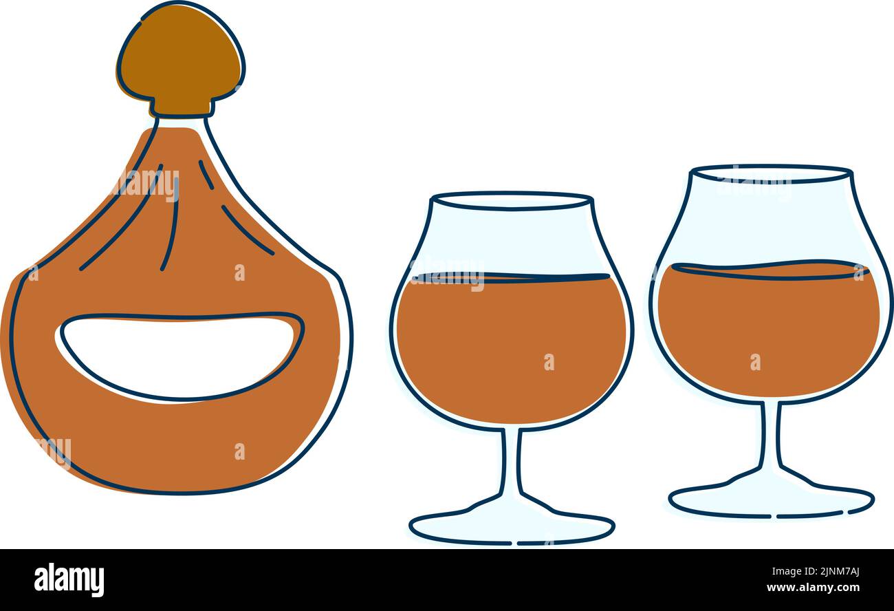 Nightcap illustration Stock Vector Images - Alamy