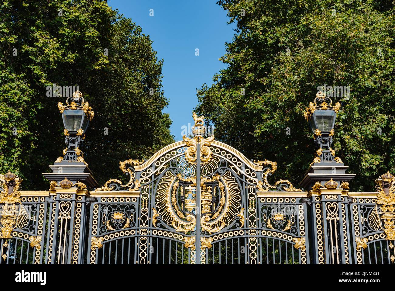 Canada Gate, part of the Queen Victoria Memorial scheme, is a ...