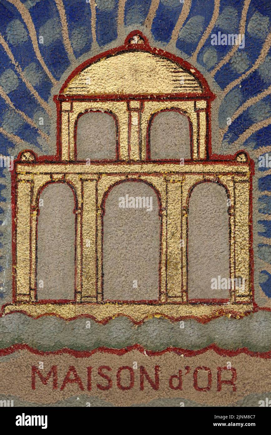 Maison d'Or. Chapelle de la Vierge. Eglise Saint-Clodoald. Saint-Cloud ...
