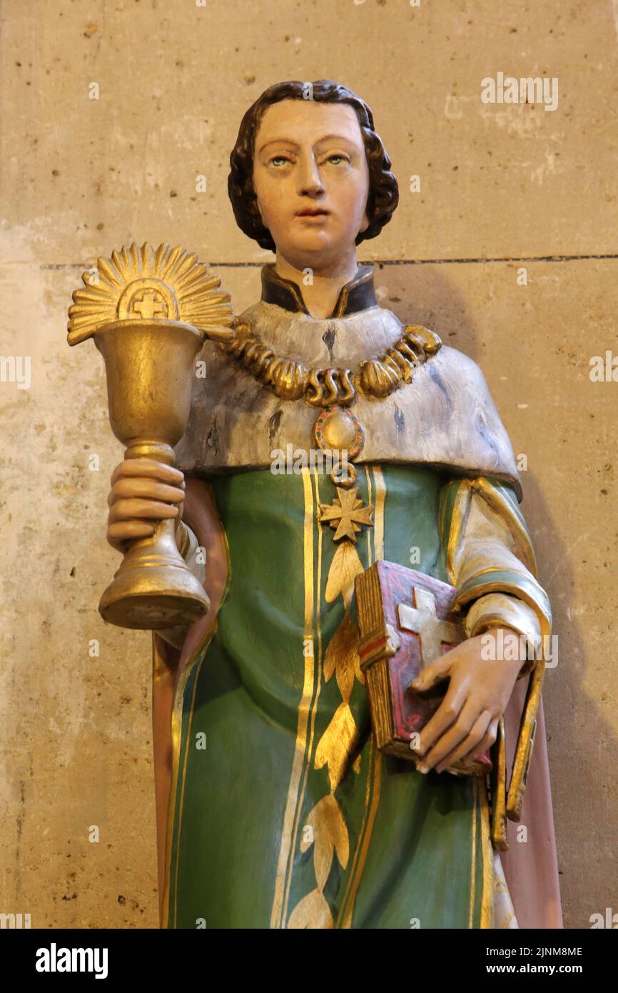 Saint clodoaldus hi-res stock photography and images - Alamy