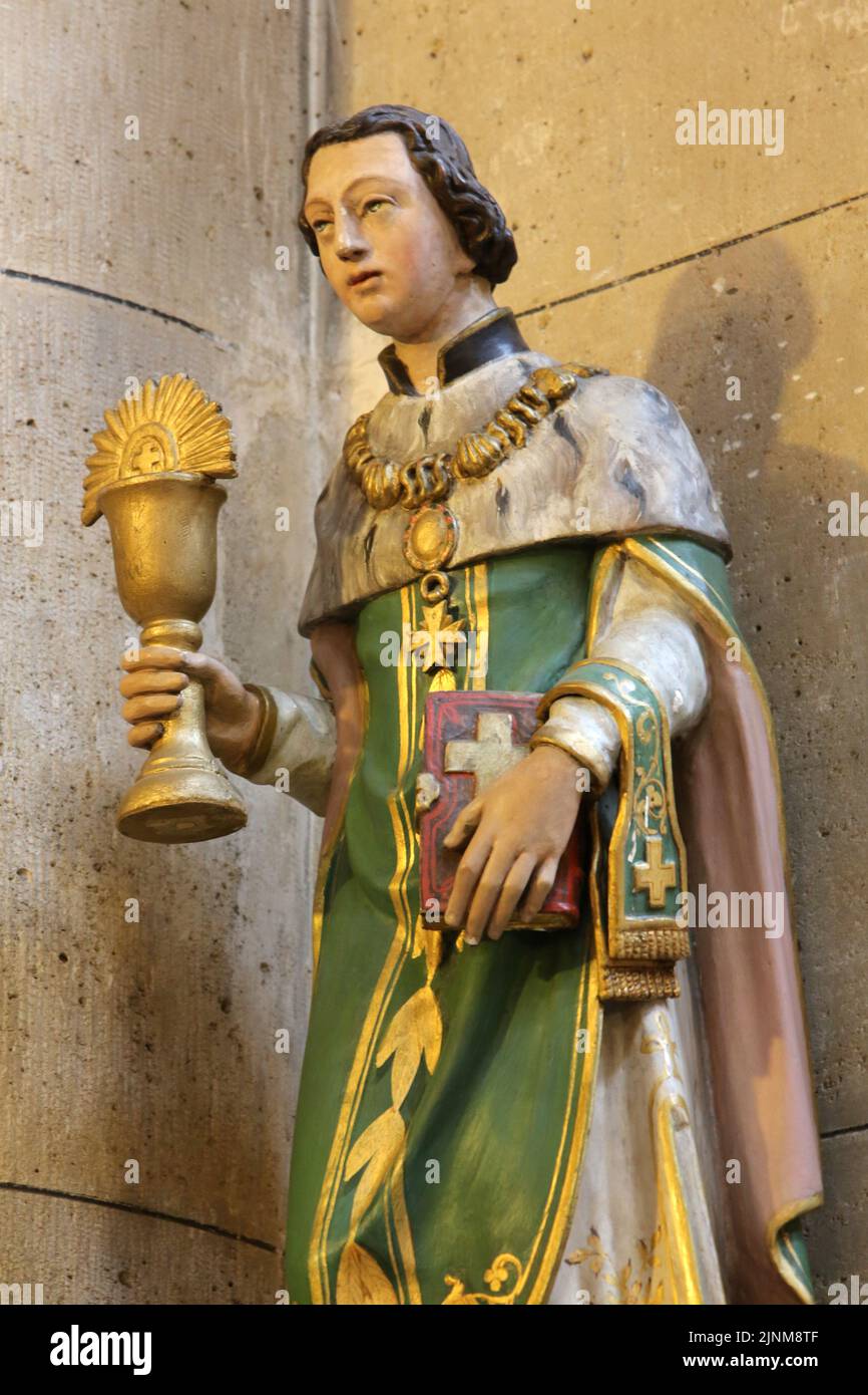 Saint clodoaldus hi-res stock photography and images - Alamy