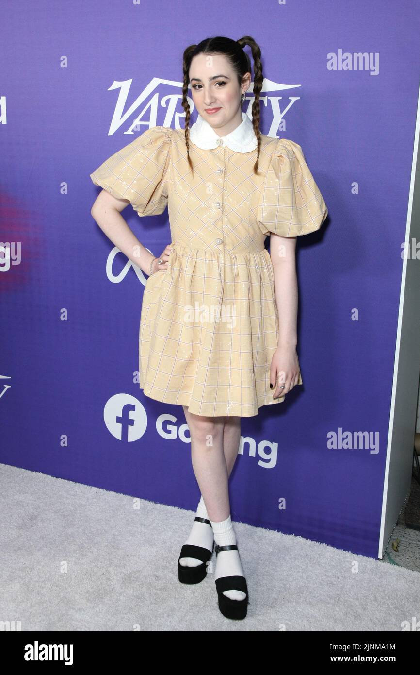 Vanessa Burghardt attends Variety's 2022 Power Of Young Hollywood ...