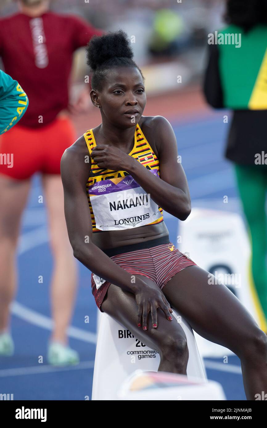 Halimah Nakaayi of Uganda competing in the women’s 800m final at the ...