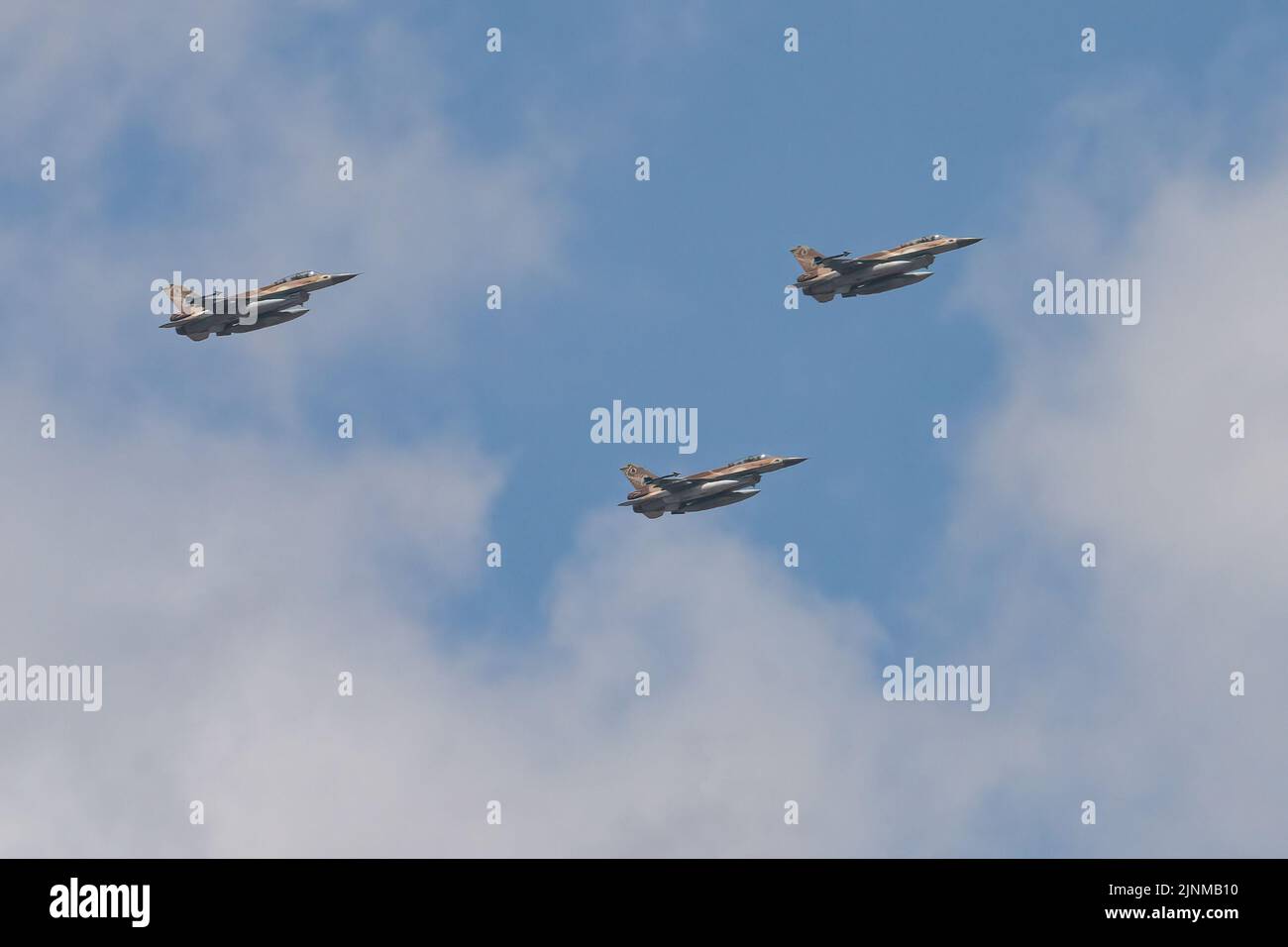 Jerusalem, Israel - May 5th, 2022: Three israeli air force General ...