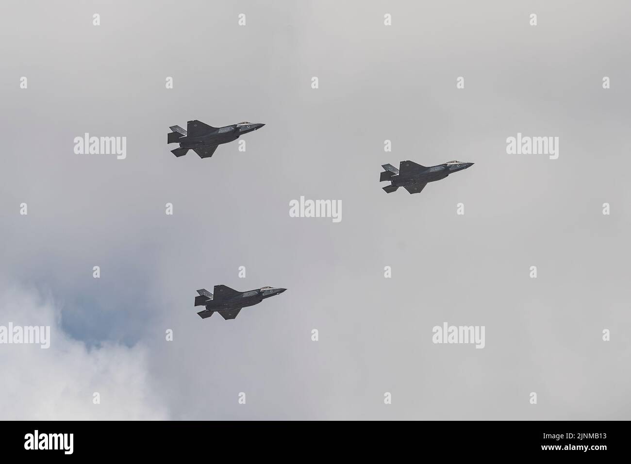 Jerusalem, Israel - May 5th, 2022: Three israeli air force Lockheed ...