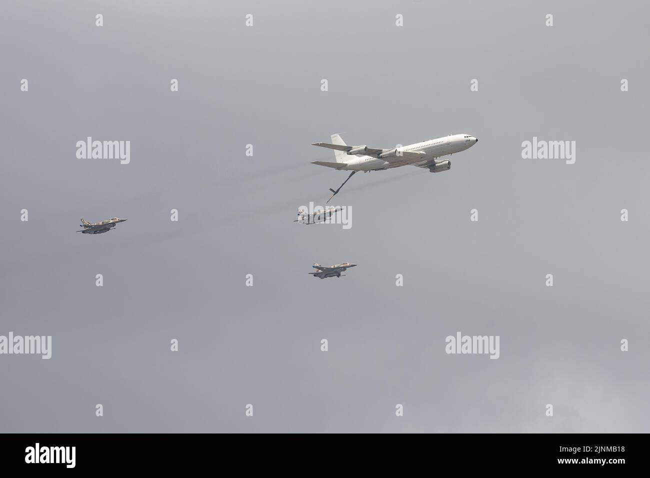 Jerusalem, Israel - May 5th, 2022: Three israeli air force General ...