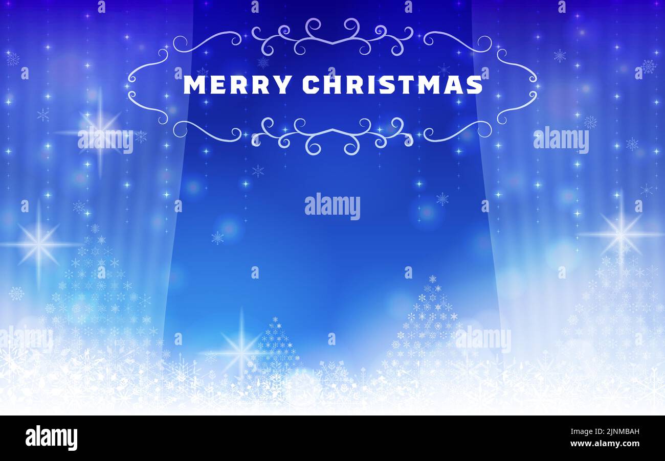 Background material with snowflakes and glitter Stock Vector Image ...