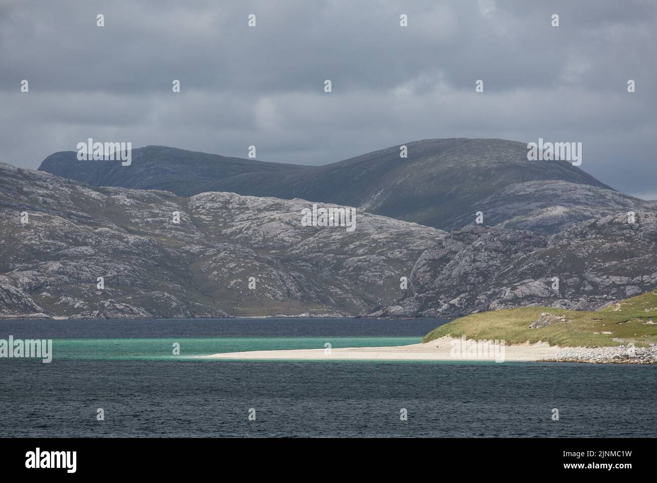 Sound of Scarp, Tráigh Meilein Beach, Hushinish, Harris, Isle of Harris ...