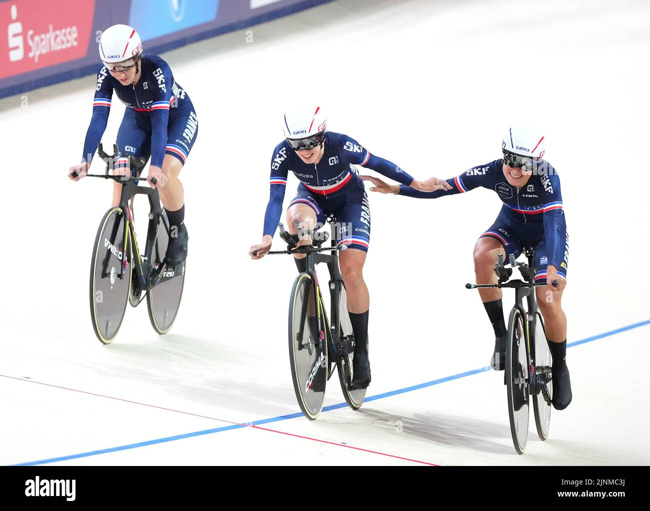 Munich, Germany. 12th Aug, 2022. Track cycling: European Championships ...