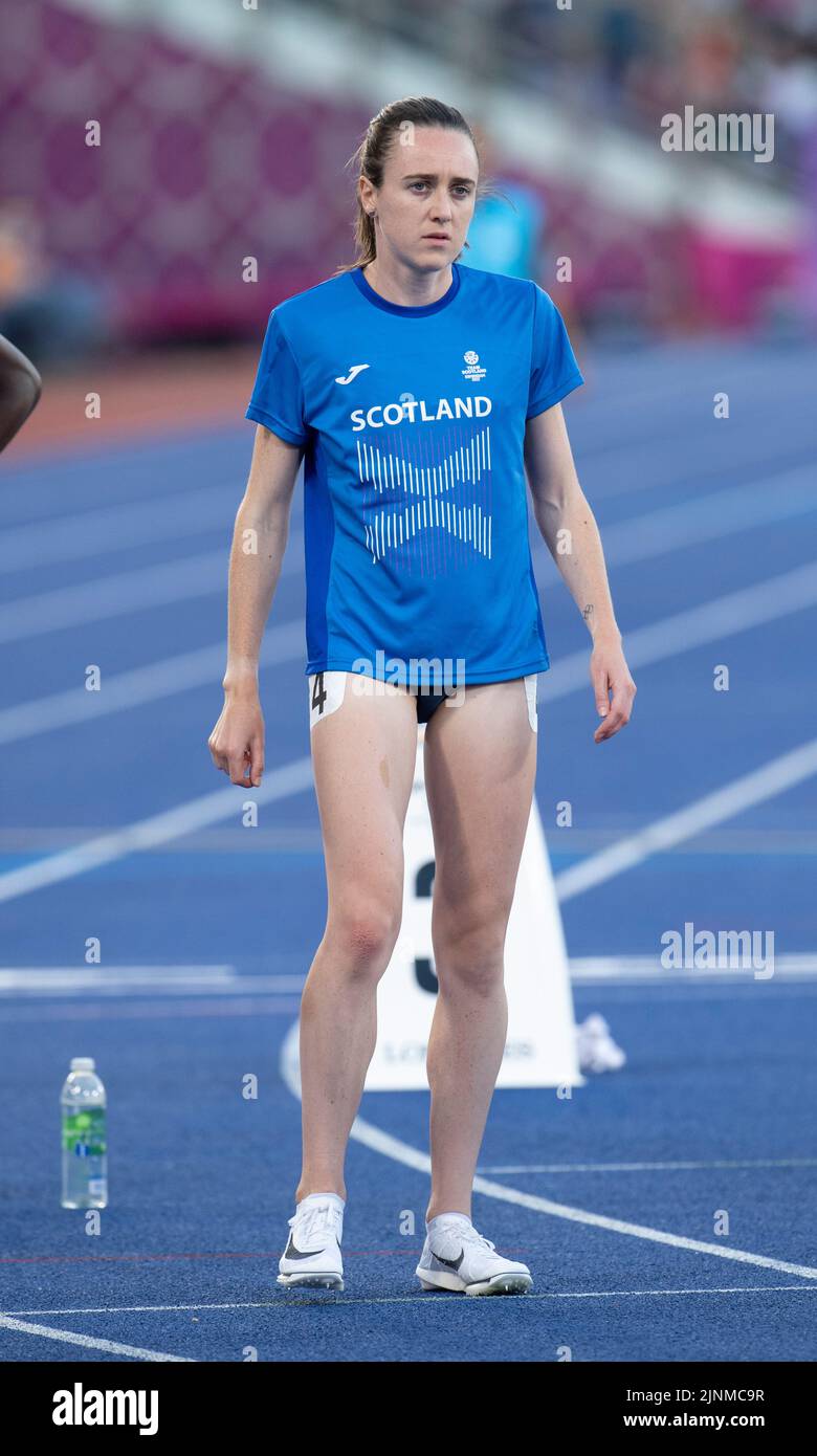 Laura Muir of Scotland competing in the women’s 800m final at the ...