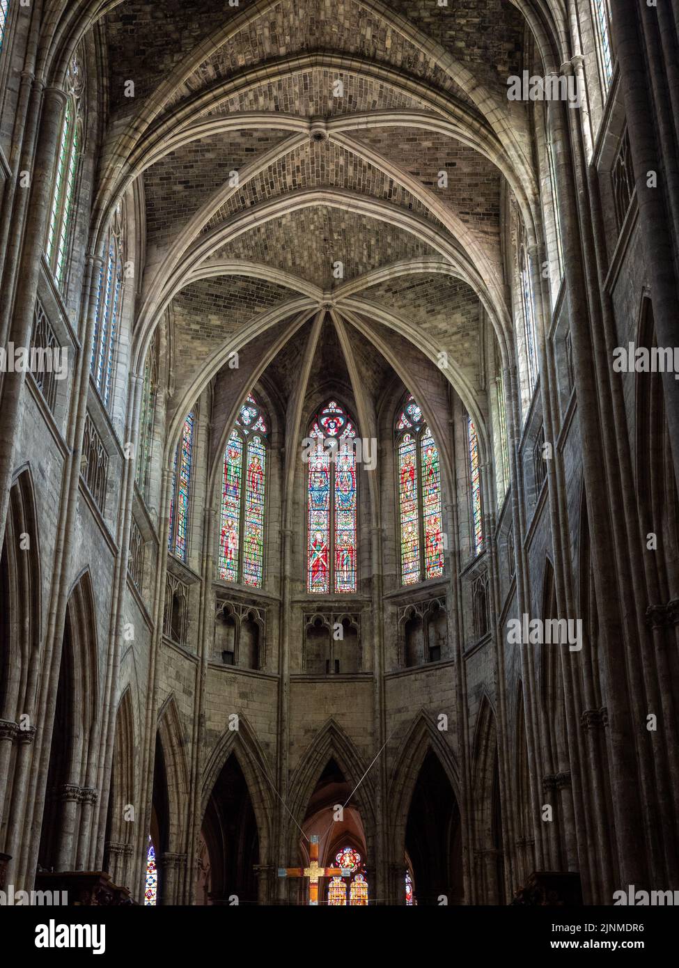 View Inside of St Andre cathedral Stock Photo - Alamy