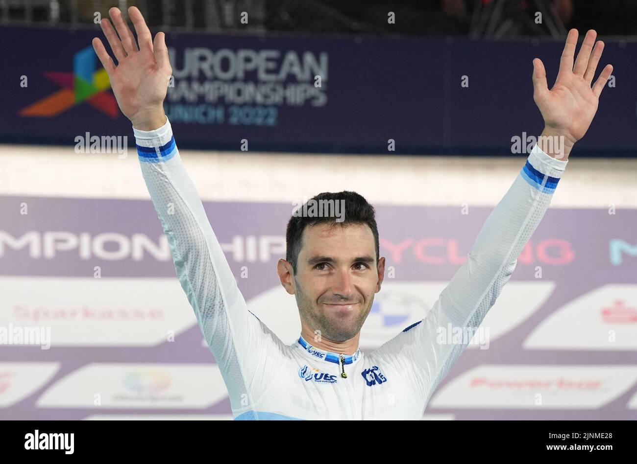 Munich, Germany. 12th Aug, 2022. Track cycling: European Championships ...