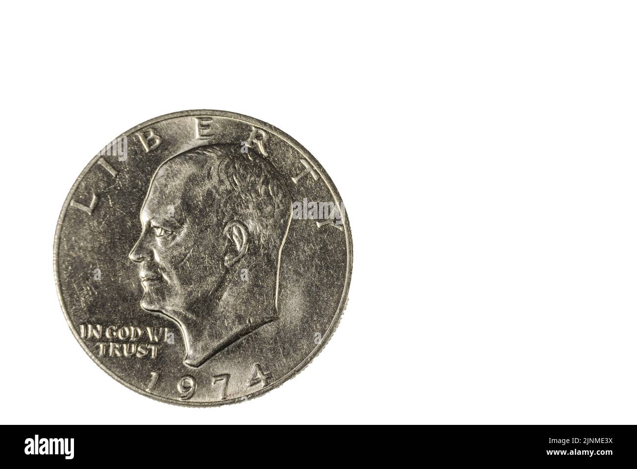 1974 dollar coin hi-res stock photography and images - Alamy