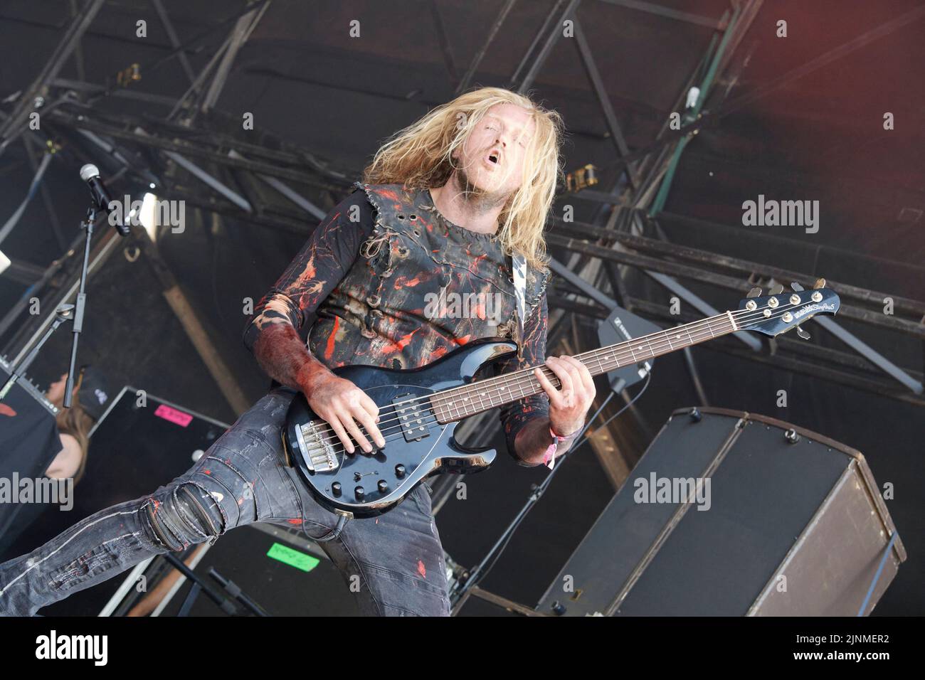 Catton Park, United Kingdom, 12 Aug, 2022, Red Method opens the Main ...