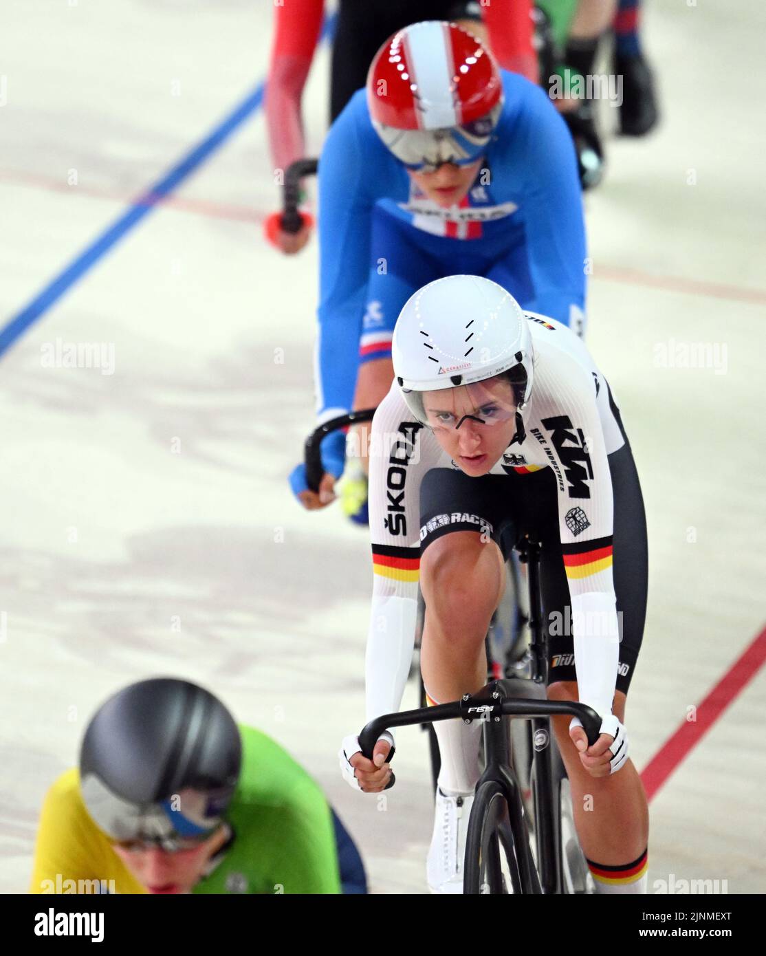 Munich, Germany. 12th Aug, 2022. Track cycling: European Championships ...
