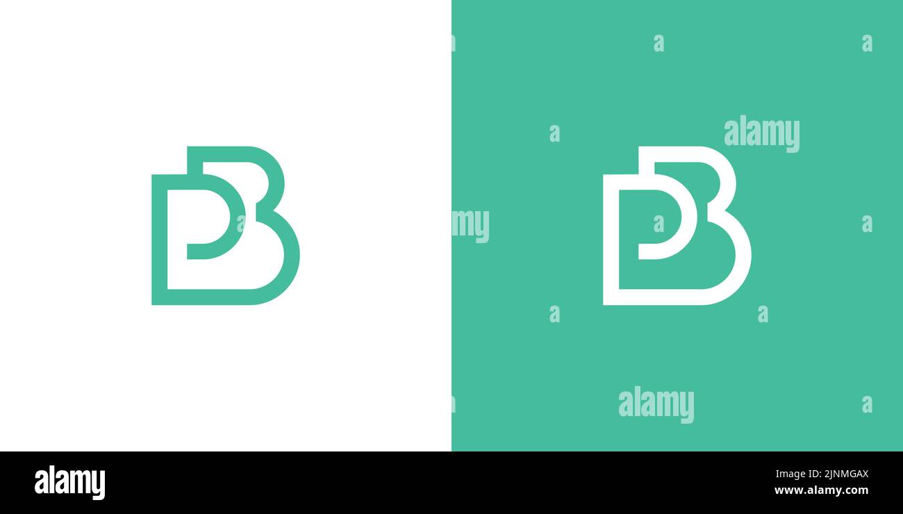 Modern and unique PB initials logo design 2 Stock Vector Image & Art ...