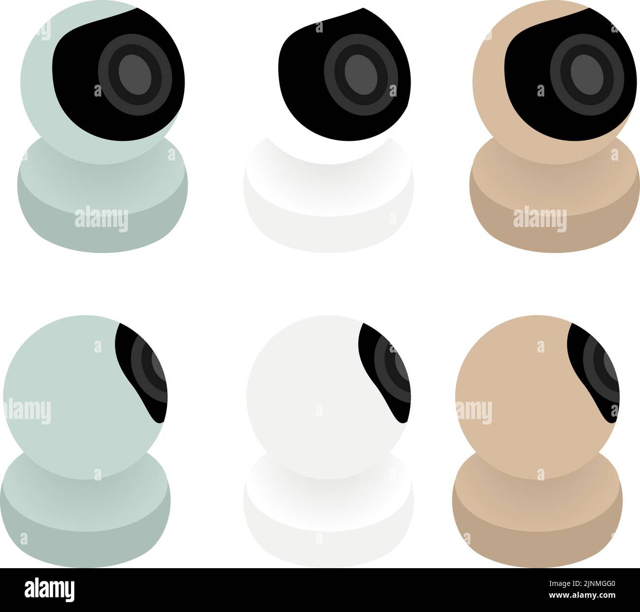 Remote-controlled camera used for watching service Stock Vector Image ...