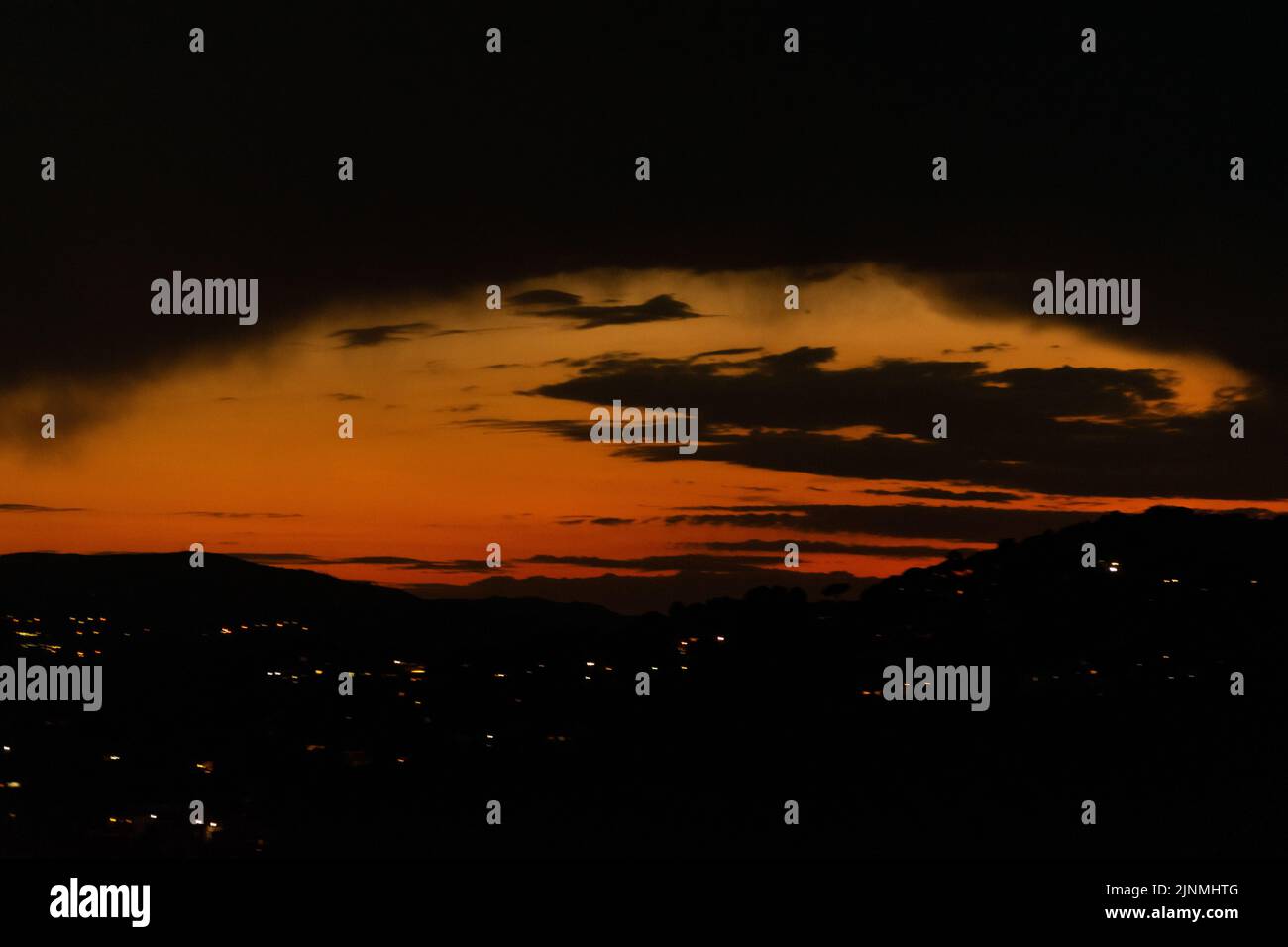 The night sky and sunset hi-res stock photography and images - Alamy