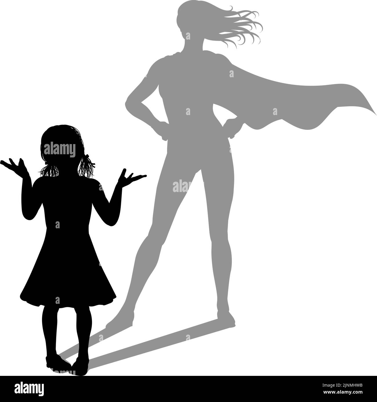 Superhero child dress up Cut Out Stock Images & Pictures - Alamy