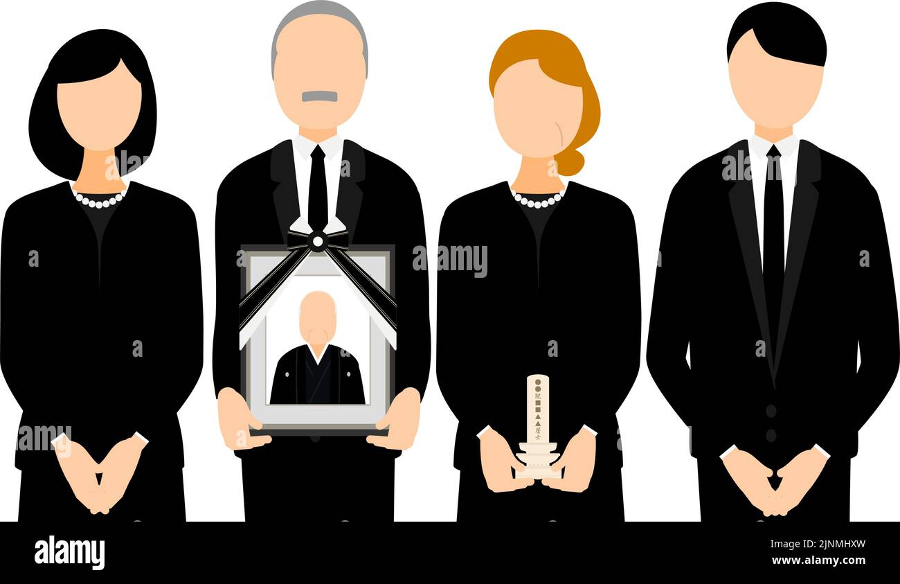 Bereaved person Stock Vector Images - Alamy