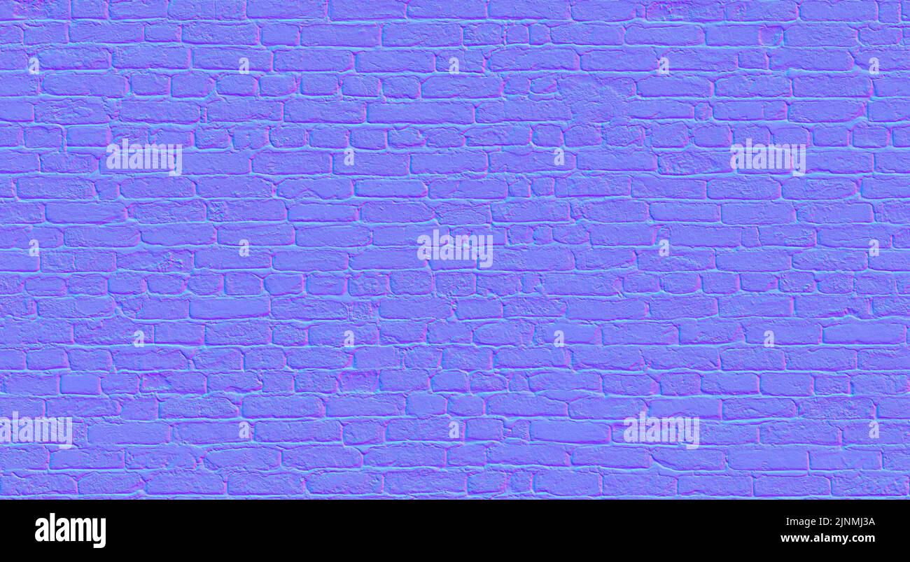 Normal map texture Bricks, texture mapping Normal Stock Photo - Alamy