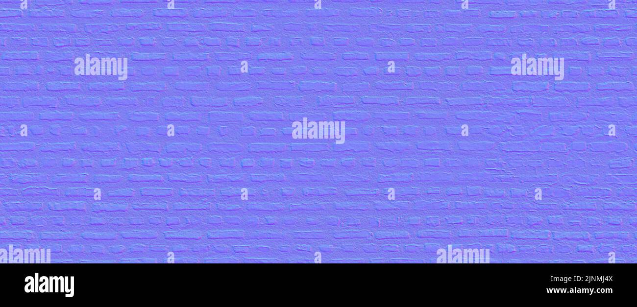 Normal map texture Bricks, texture mapping Normal Stock Photo - Alamy