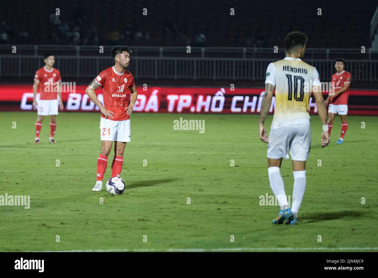 Hochiminh City, Vietnam. 12th August 2022. Ex-USMNT player Lee Nguyen ...