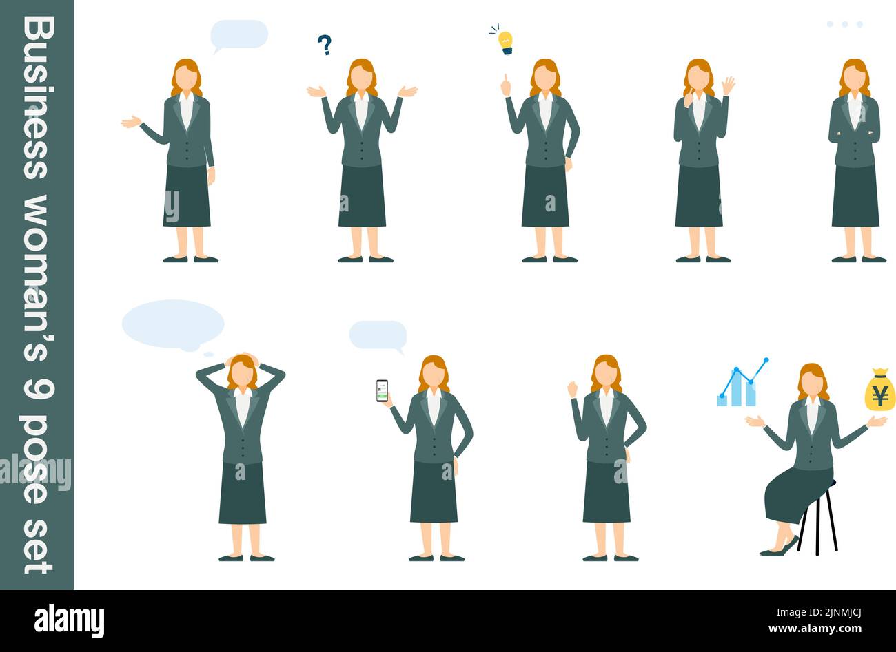 Elderly woman hand head Stock Vector Images - Alamy