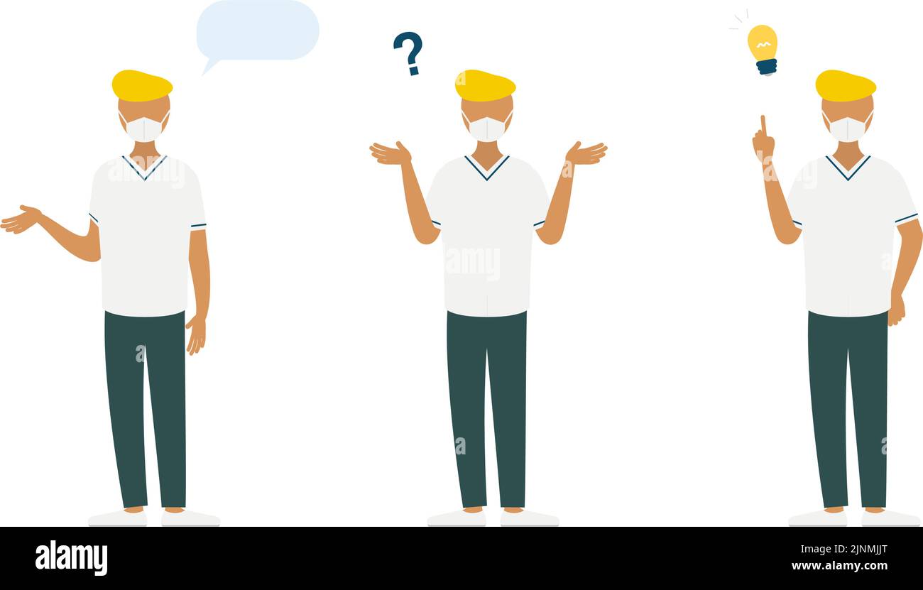 Cartoon character nurse question mark hi-res stock photography and ...